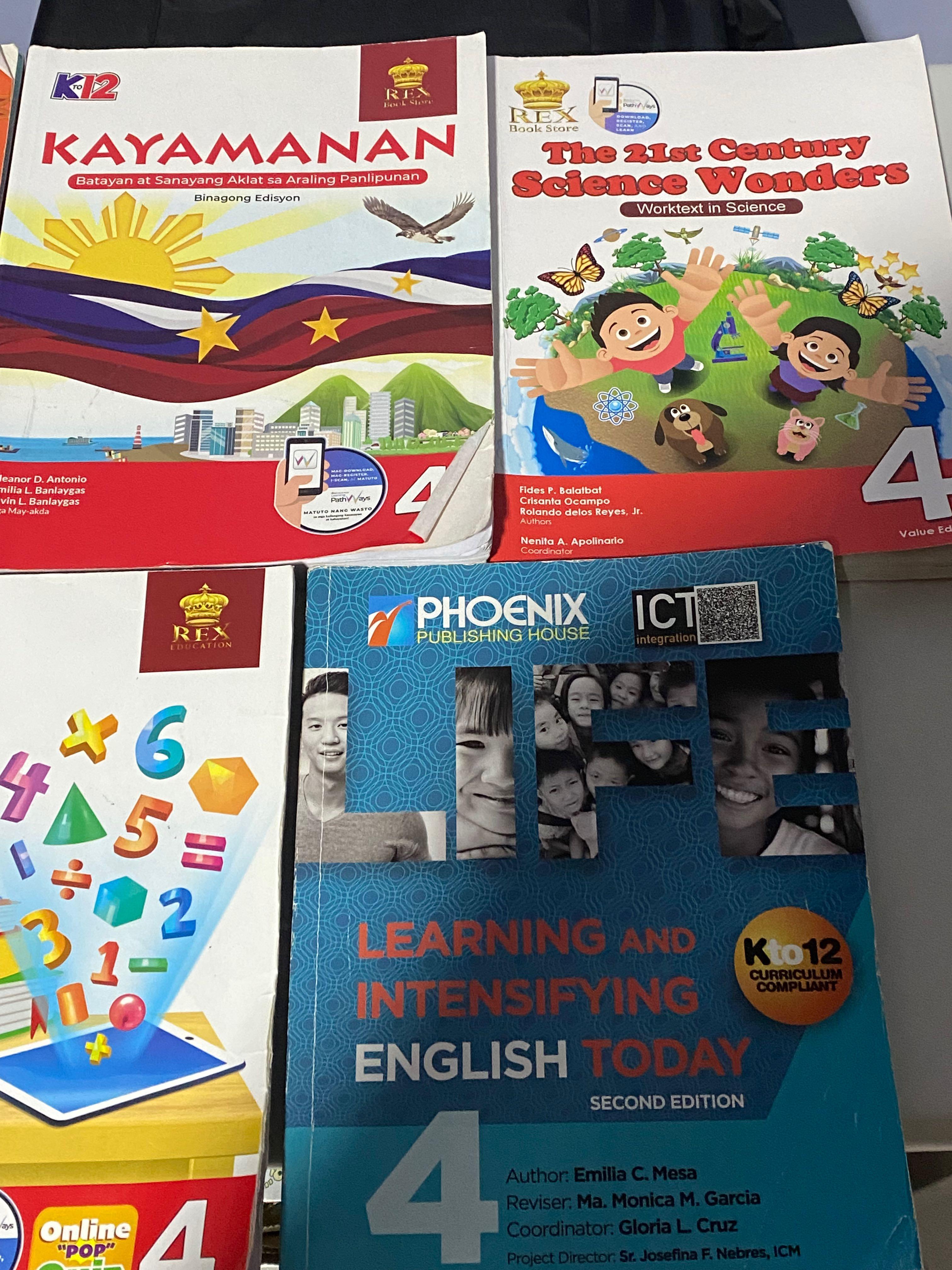 Grade 4 Textbooks Books, Hobbies & Toys, Books & Magazines, Textbooks ...