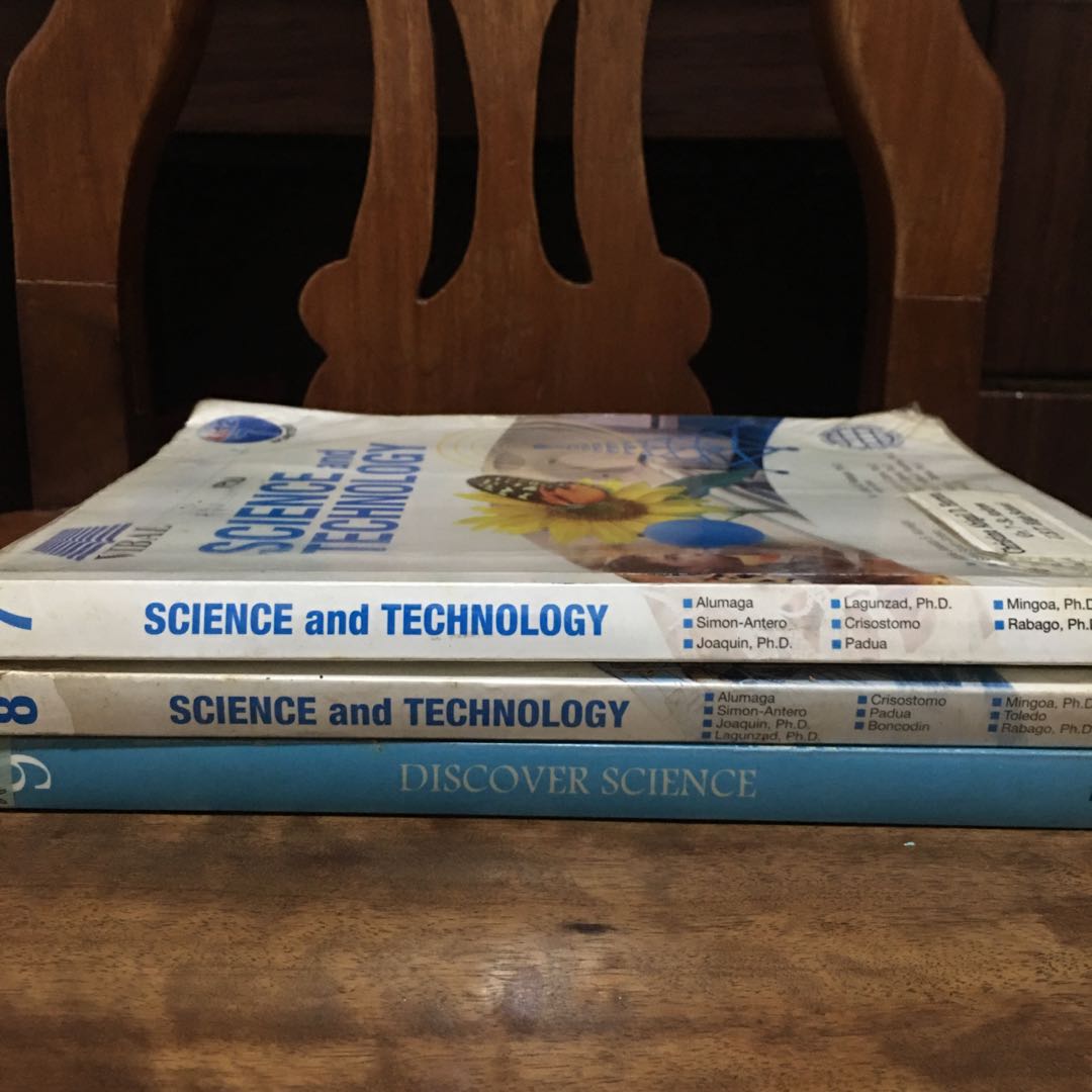 Grade 7-9 Science Textbook Bundle, Hobbies & Toys, Books & Magazines ...