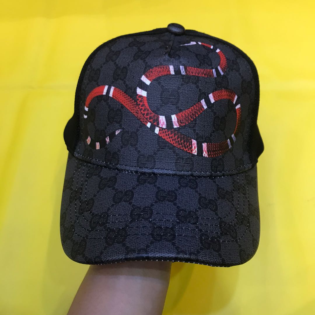 Gucci caps, Fesyen Pria, Aksesoris, Topi di Carousell