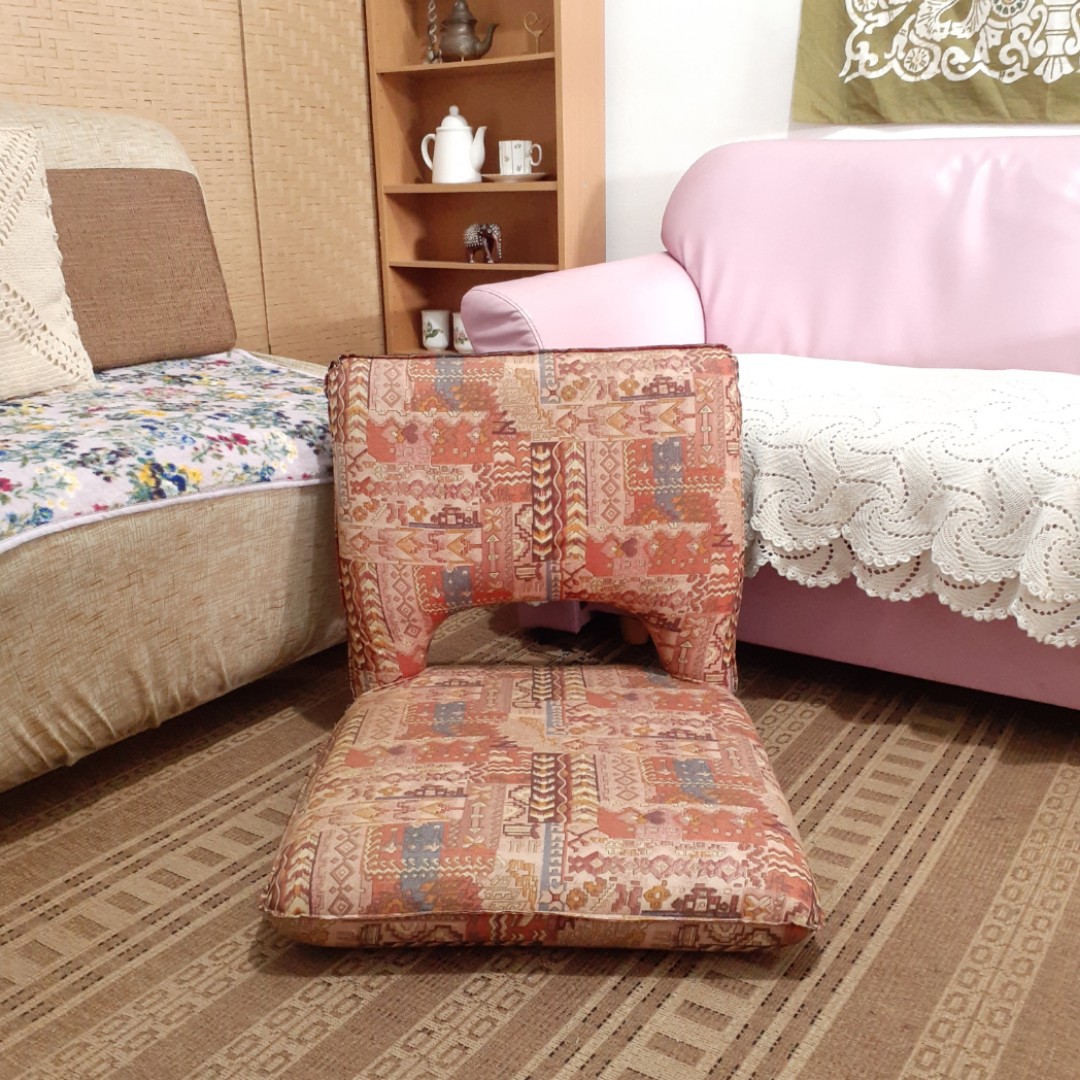 Gypsy aztec print reclining tatami legless floor chair boho, Furniture ...