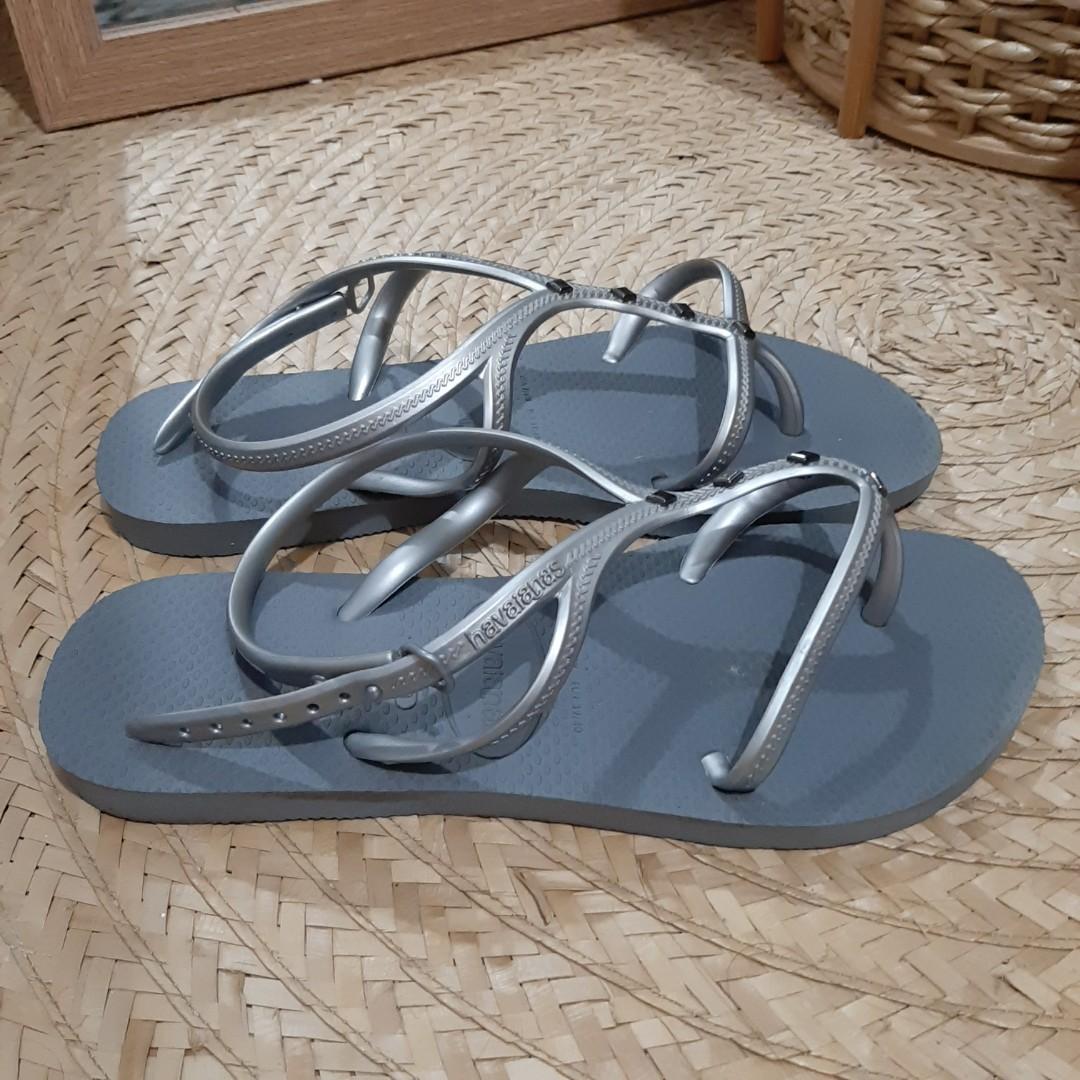 Havaianas Allure Maxi Sandals, Women's Fashion, Footwear, Flats ...