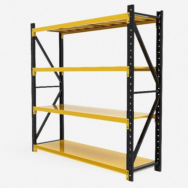 Heavy Duty Warehouse Storage Industrial Shelf Rack Metal Shelving Steel Shelf, Furniture & Home ...