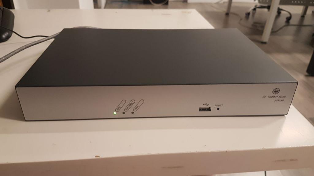 HP Enterprise Gigabit Router MSR931 JG514B, Computers & Tech, Parts ...
