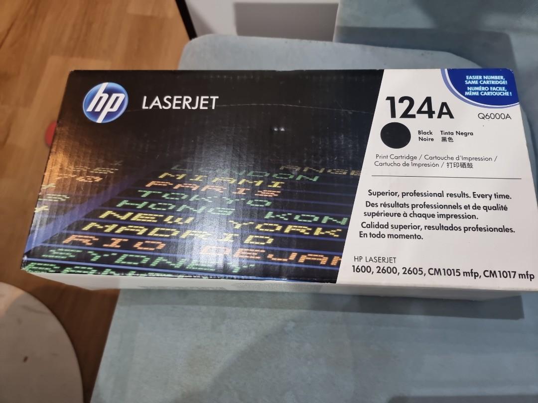 HP laserjet 124A Black print cartridge, Computers & Tech, Printers ...