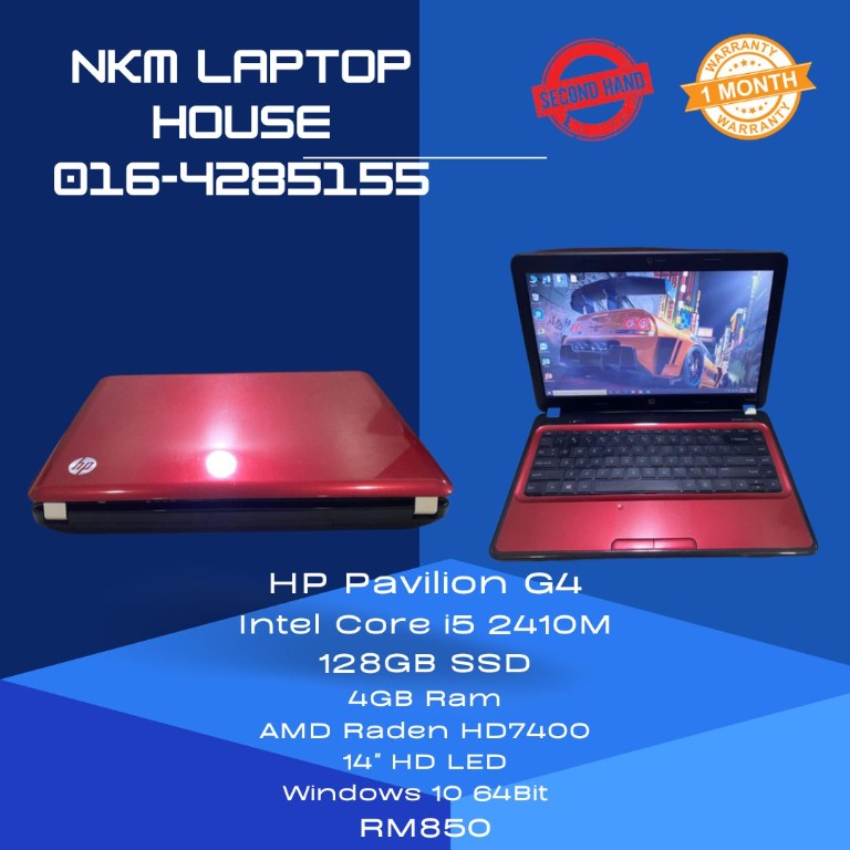 Hp Pavilion G4, i5, SSD, Computers & Tech, Laptops & Notebooks on Carousell