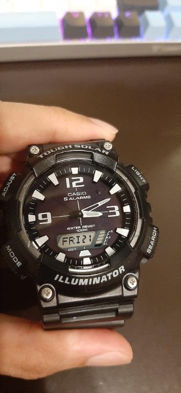 Oil filled Casio AQ-S810W (Hydromod), Luxury, Watches on Carousell