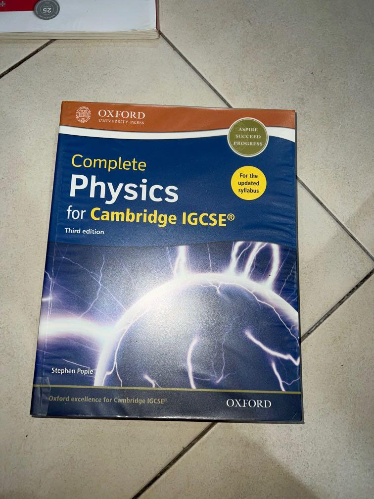 IGCSE physics Textbook, Hobbies & Toys, Books & Magazines, Textbooks on ...