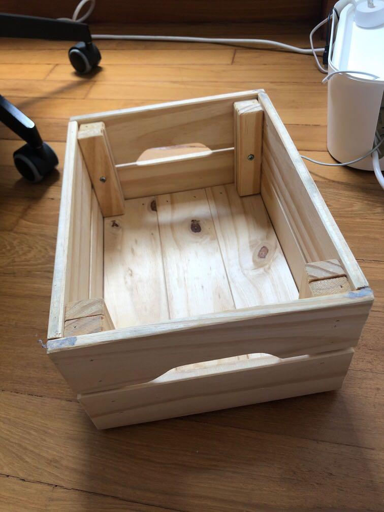 IKEA wooden Storage Box, Furniture & Home Living, Home Decor, Other ...