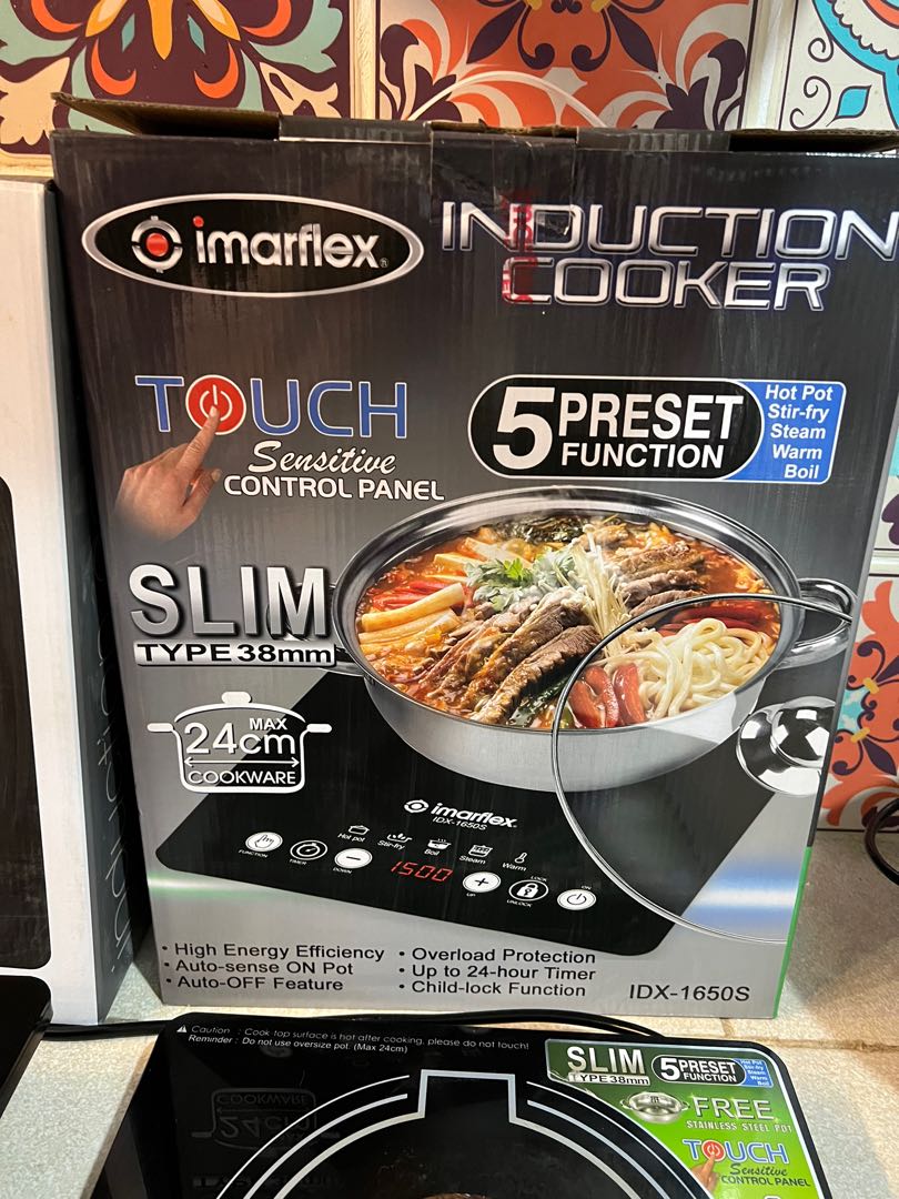 Imarflex Induction Cooker, TV & Home Appliances, Kitchen Appliances ...