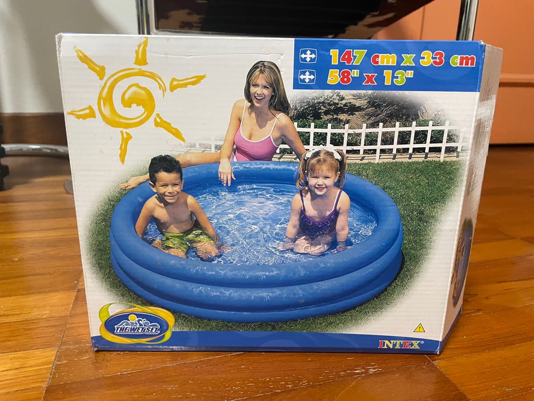 Inflatable Swimming Pool, Babies & Kids, Infant Playtime on Carousell