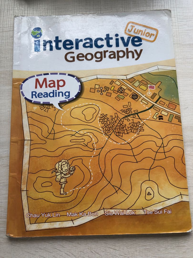 Interactive Geography Map Reading, 興趣及遊戲, 書本 & 文具, 教科書 - Carousell