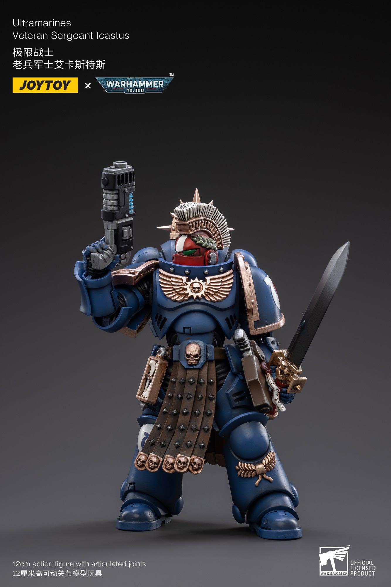 JoyToy Warhammer 40K - JT2993 Ultramarines Primaris Captain Sidonicus ...