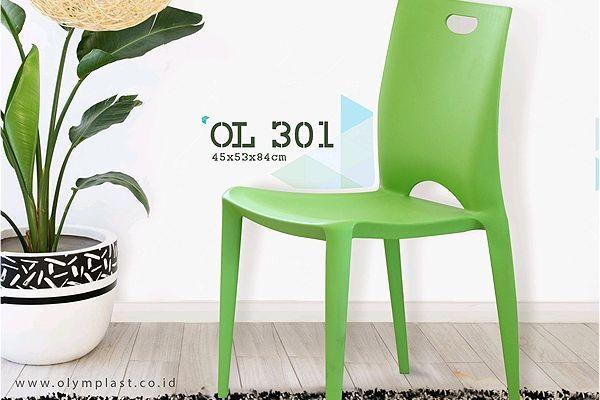 Kursi Plastik Olymplast OL-301, Perabotan Rumah di Carousell
