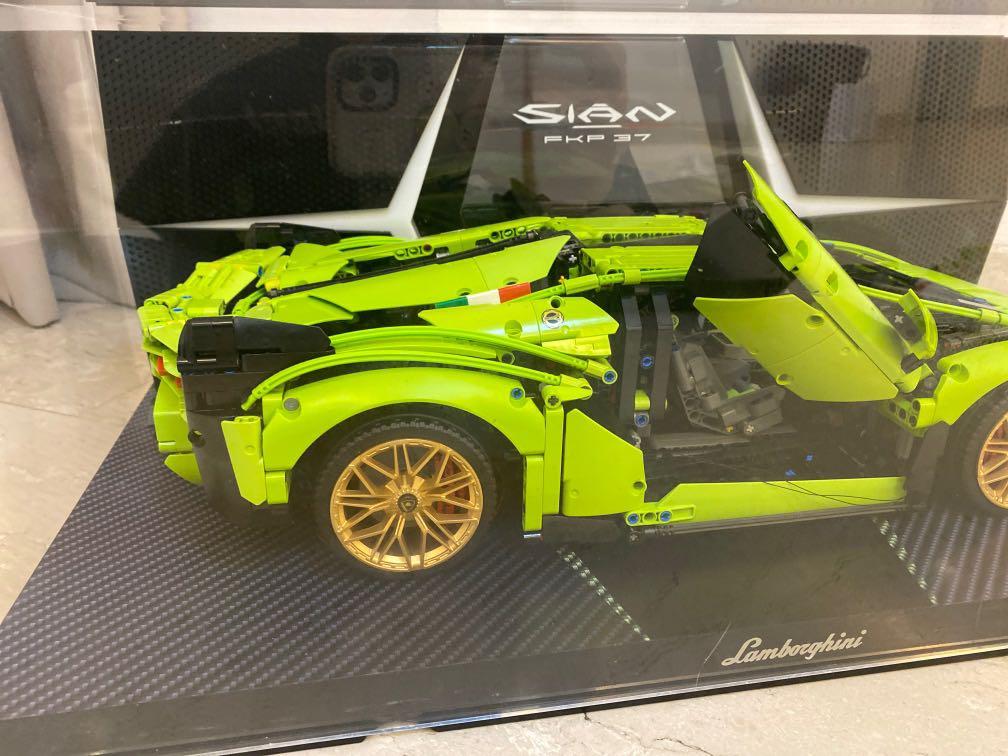 Lamborghini sian Lego set with case, Hobbies & Toys, Toys & Games on ...