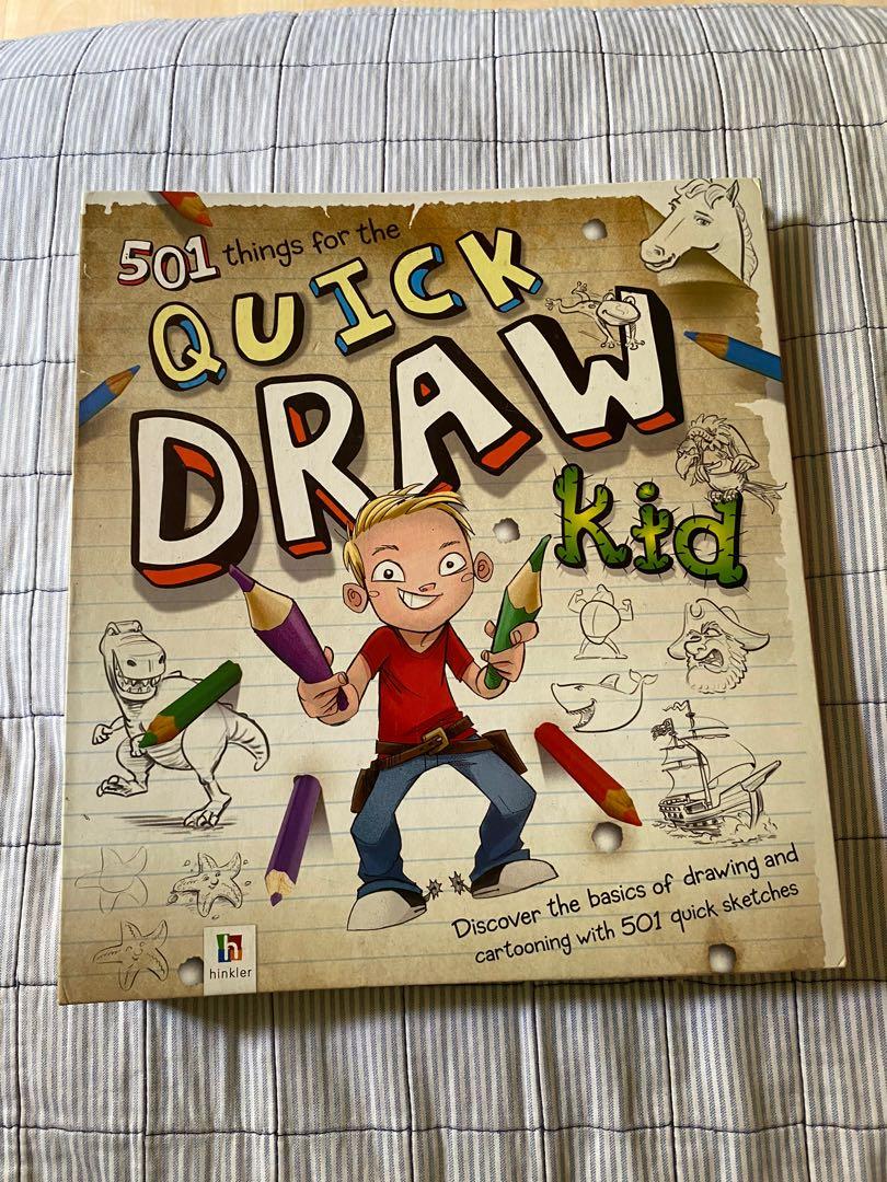Learn how to draw book - 501 things for the Quick Draw Kid Price ...