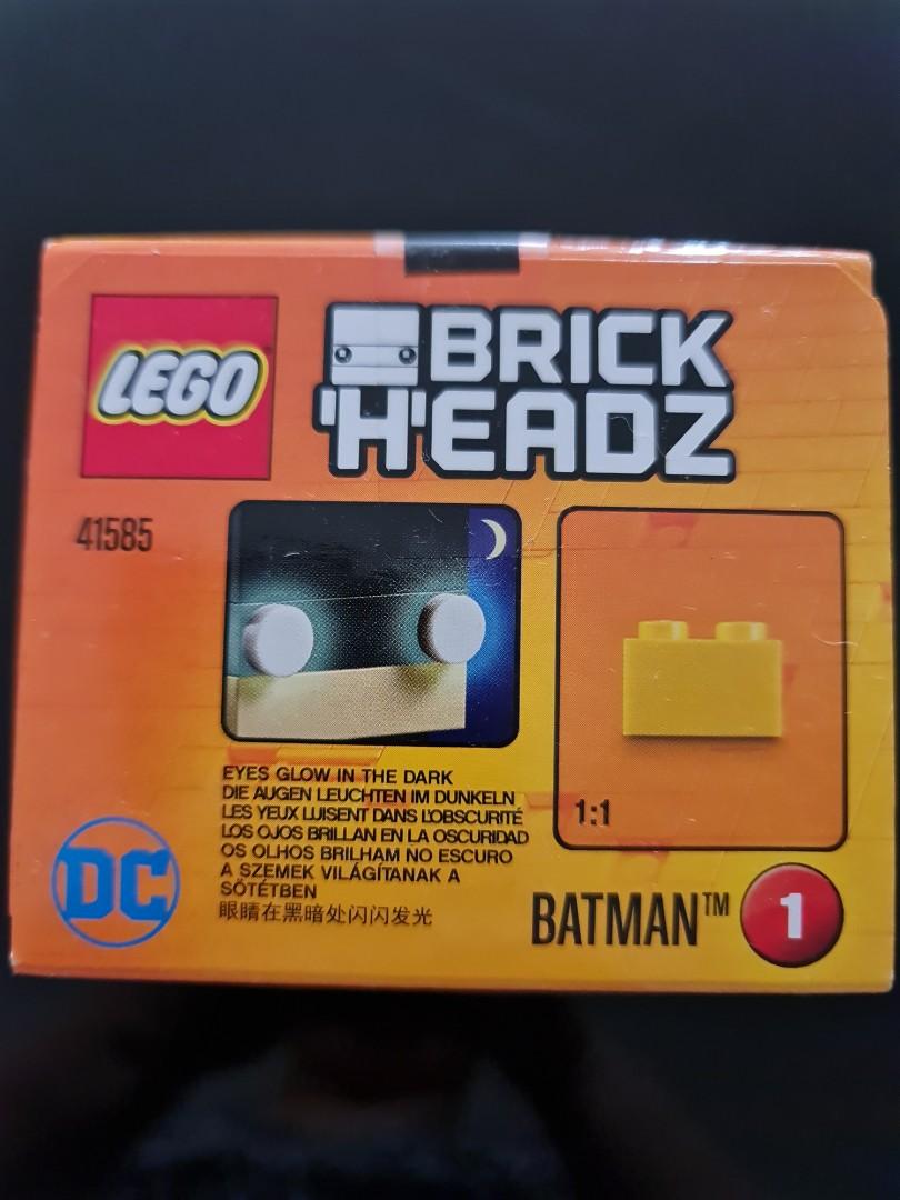 Lego 41585 Brick Heads Batman, Hobbies & Toys, Toys & Games on Carousell