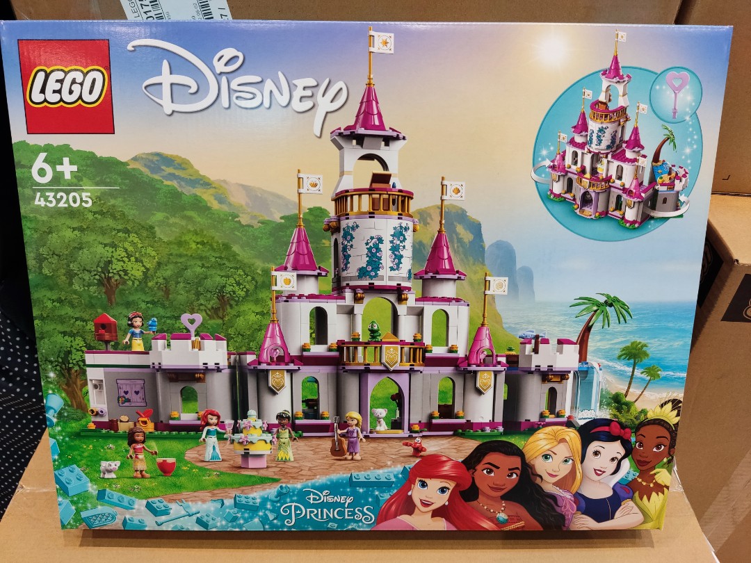 Lego Disney Princess 43205 Ultimate Adventure Castle, 興趣及遊戲, 玩具 & 遊戲類 ...