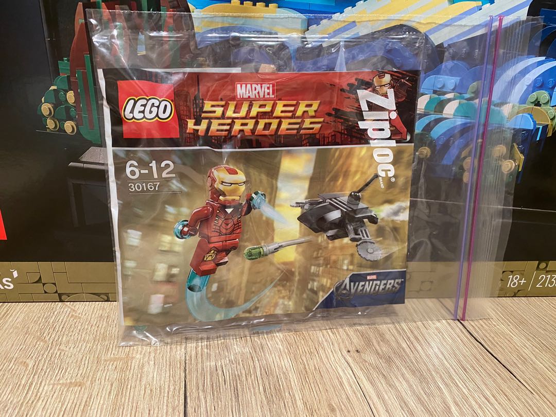 Lego Marvel Super Heroes 30167 - Iron Man vs Fighting Drone Mark 6, Hobbies & Toys, Toys & Games ...