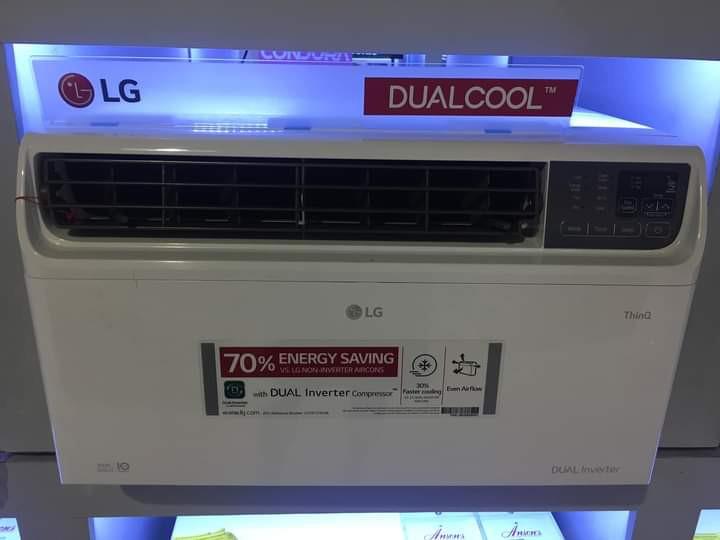 LG DUAL INVERTER AIRCON, TV & Home Appliances, Air Conditioning and ...