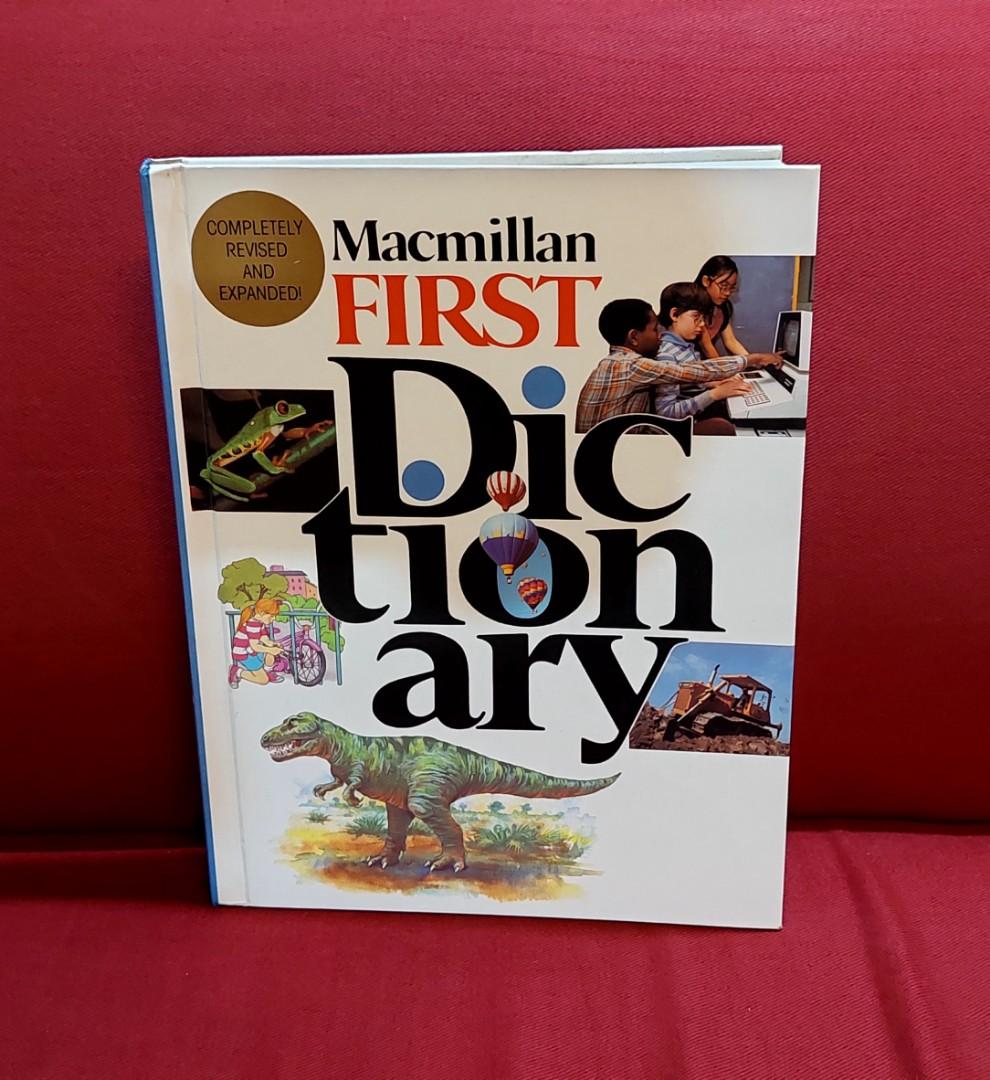 MACMILLAN First Dictionary, 1990 Children's Book, Hobbies & Toys, Books ...