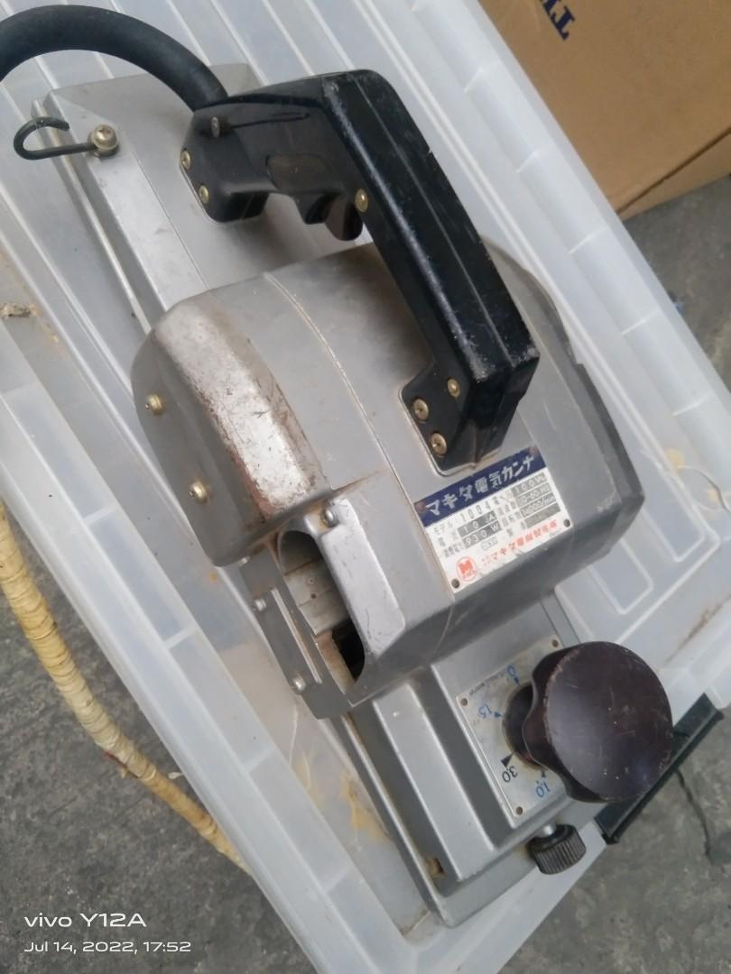 Makita 1804N Electric Planer Japan 110volts 960watts, Commercial & Industrial, Construction ...