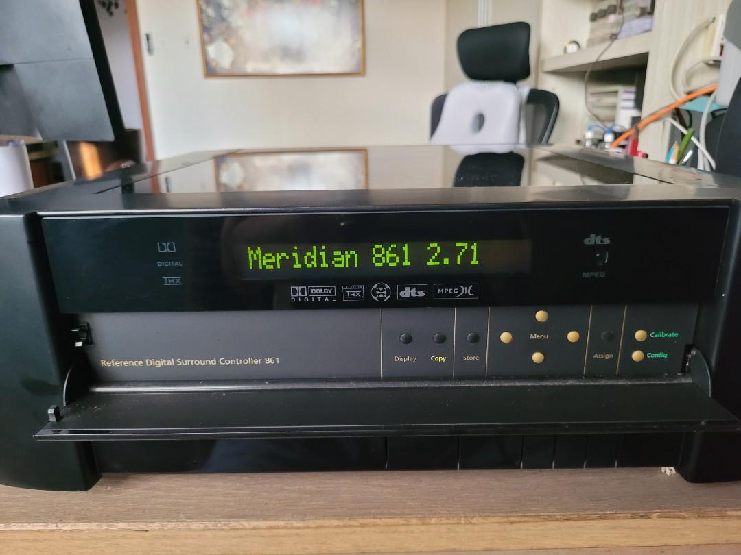 Meridian 861 processor & pre-amp, Audio, Other Audio Equipment on Carousell
