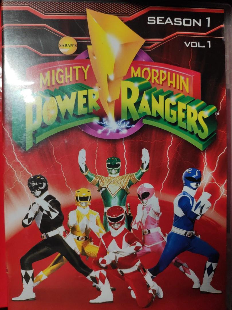 Mighty Morphin Power Rangers Season 1 Vol 1, Hobbies & Toys, Music ...