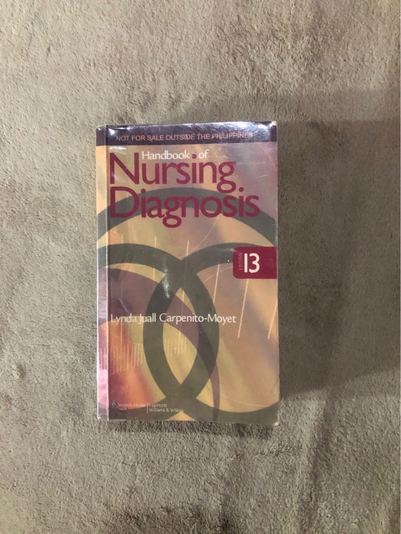 NANDA Nursing Diagnosis book 13th edition, Hobbies & Toys, Books ...