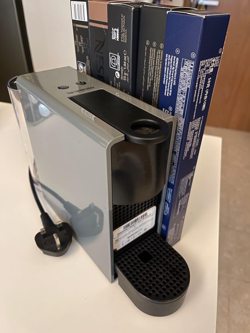 Nespresso Essenza Mini Intense Grey + free coffee + free official ...