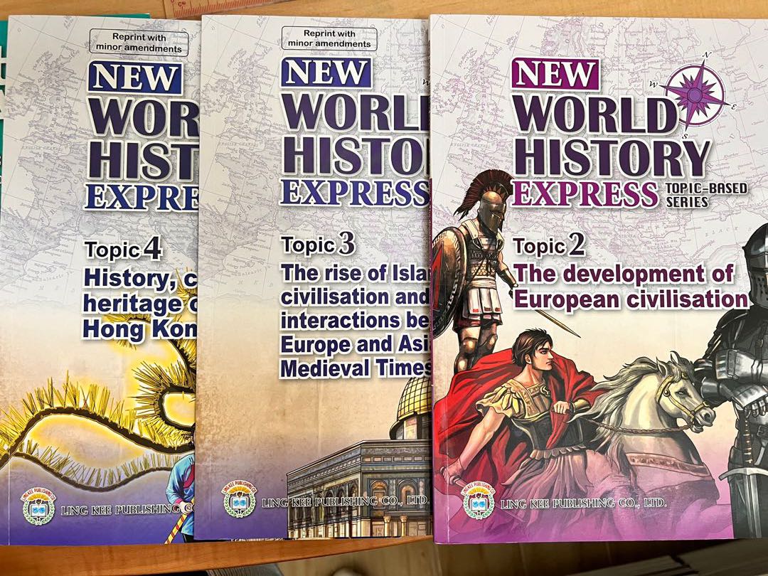 New World History -Topic 2/3/4, 興趣及遊戲, 書本 & 文具, 教科書 - Carousell