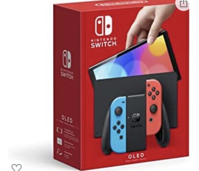Nintendo oled switch NEON COLOR, Video Gaming, Video Game Consoles ...
