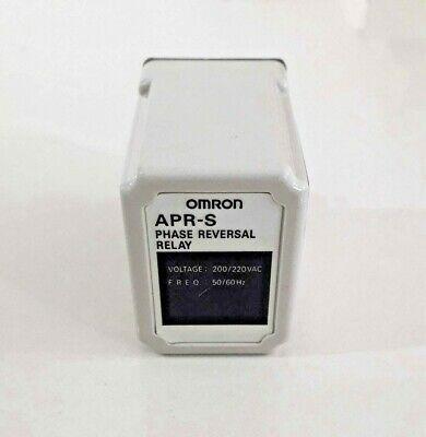 OMRON APR-S 220V 8pins, Commercial & Industrial, Industrial Equipment on Carousell