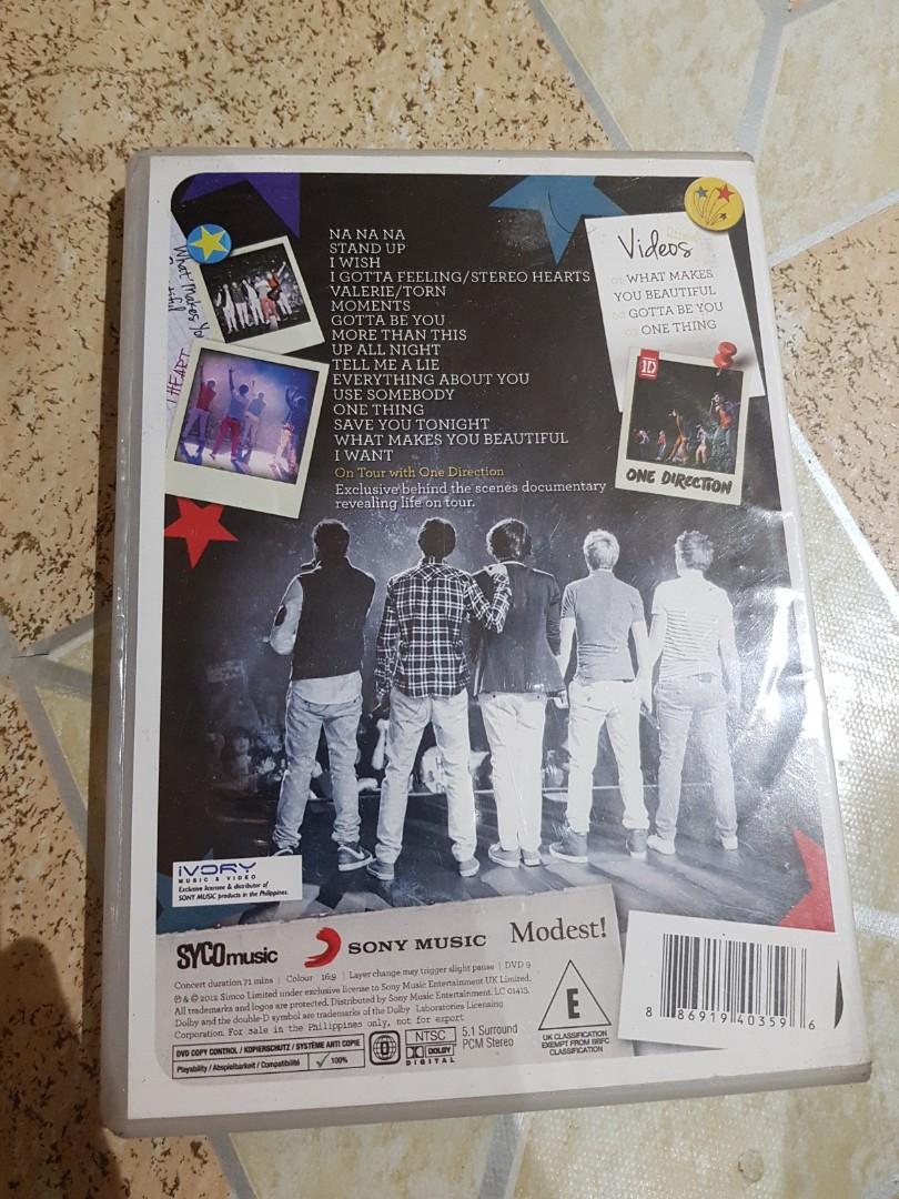 One Direction Up All Night Live Tour CD, Hobbies & Toys, Music & Media ...
