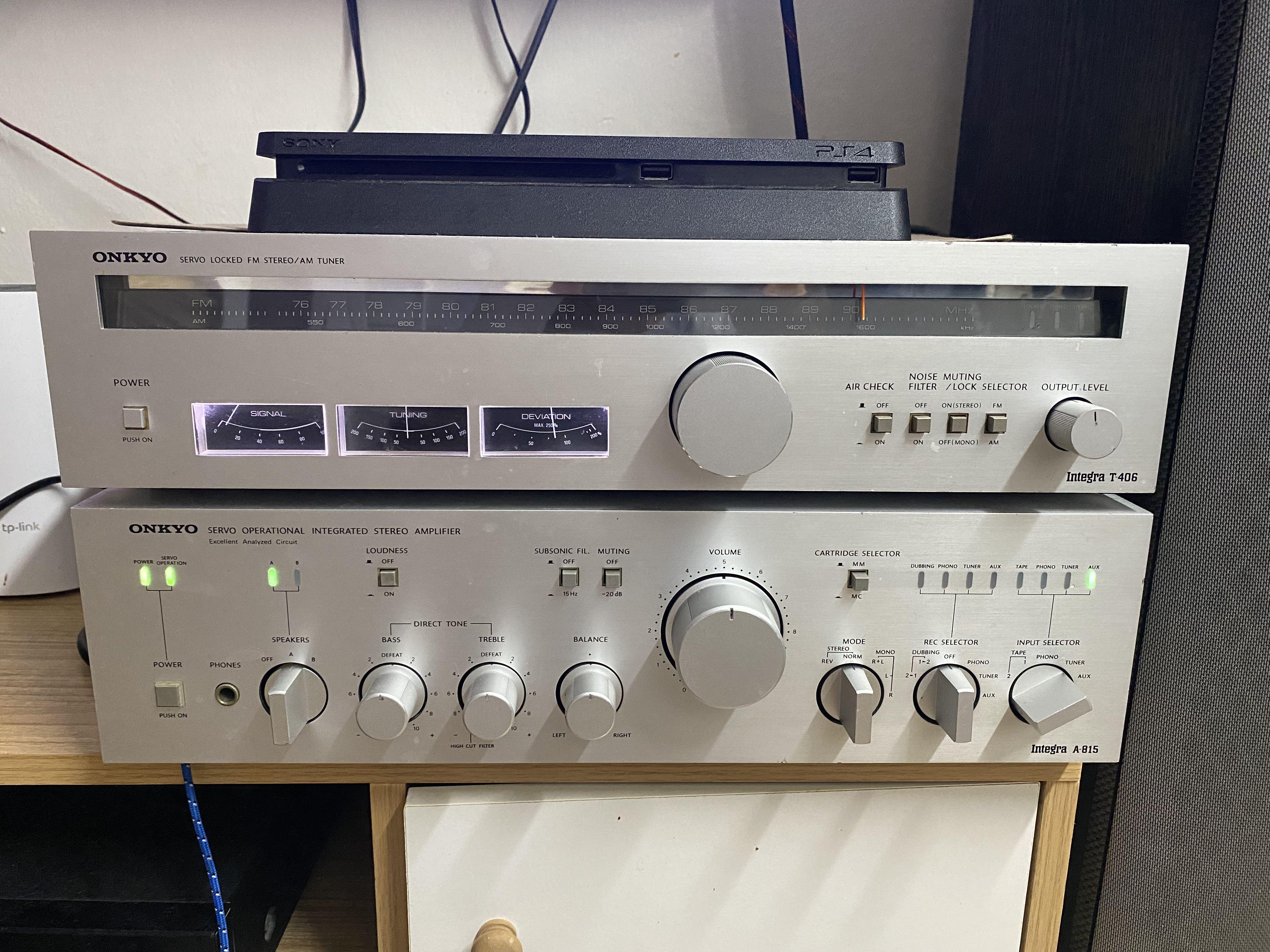 Onkyo Integra Integrated Stereo Amplifier, Audio, Soundbars, Speakers ...