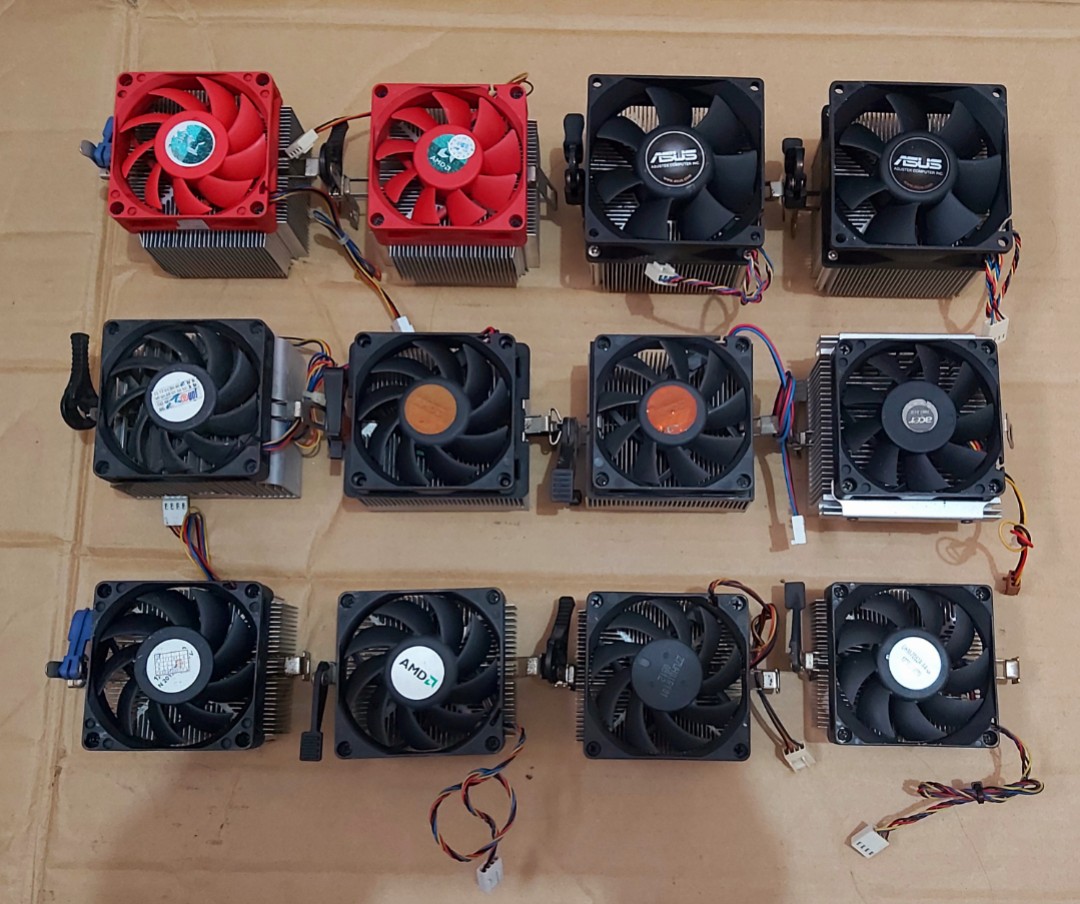Original AMD CPU Fan Heatsink Cooler for AM2 AM2+ AM3 AM3+ FM1 FM2 ...