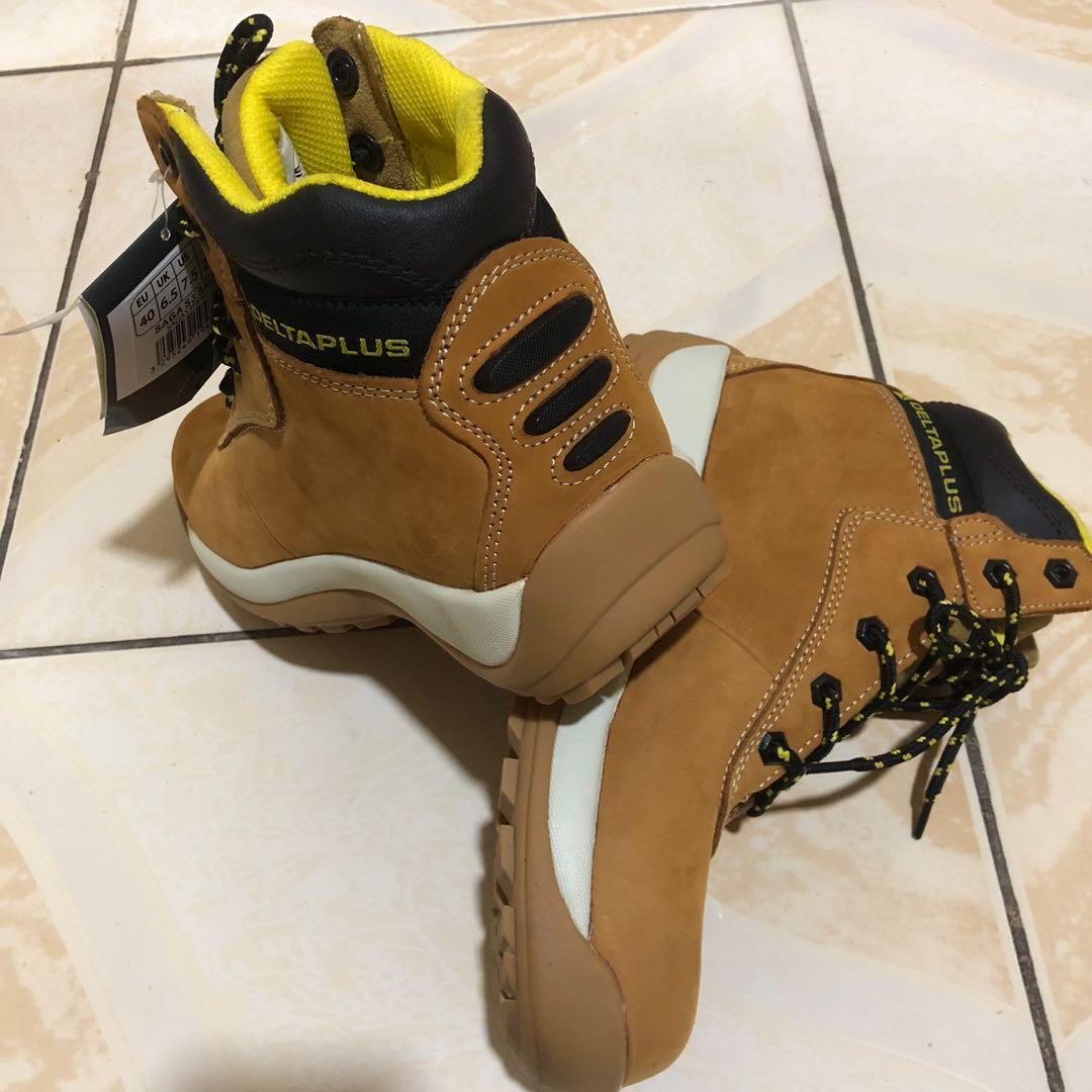 Original Delta Plus Saga S3 Safety Shoes, Men's Fashion, Footwear ...