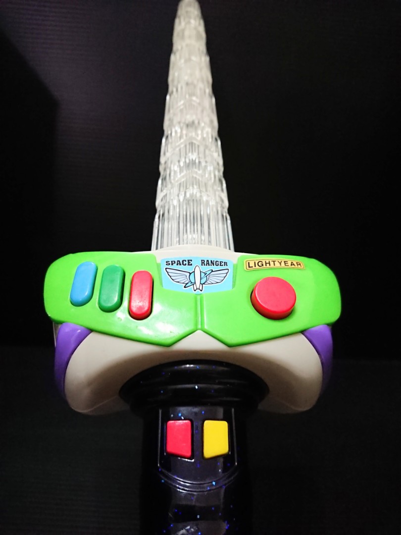 Original Disney Buzz Lightyear Sword Electronic Sound Light, Hobbies ...