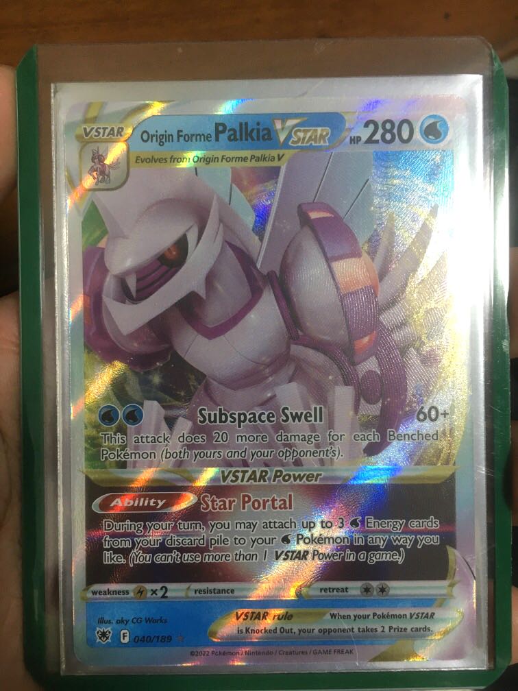 Palkia Vstar - Pokemon TCG ASTRAL RADIANCE BOOSTER BOX AA PACKS V VMAX ...