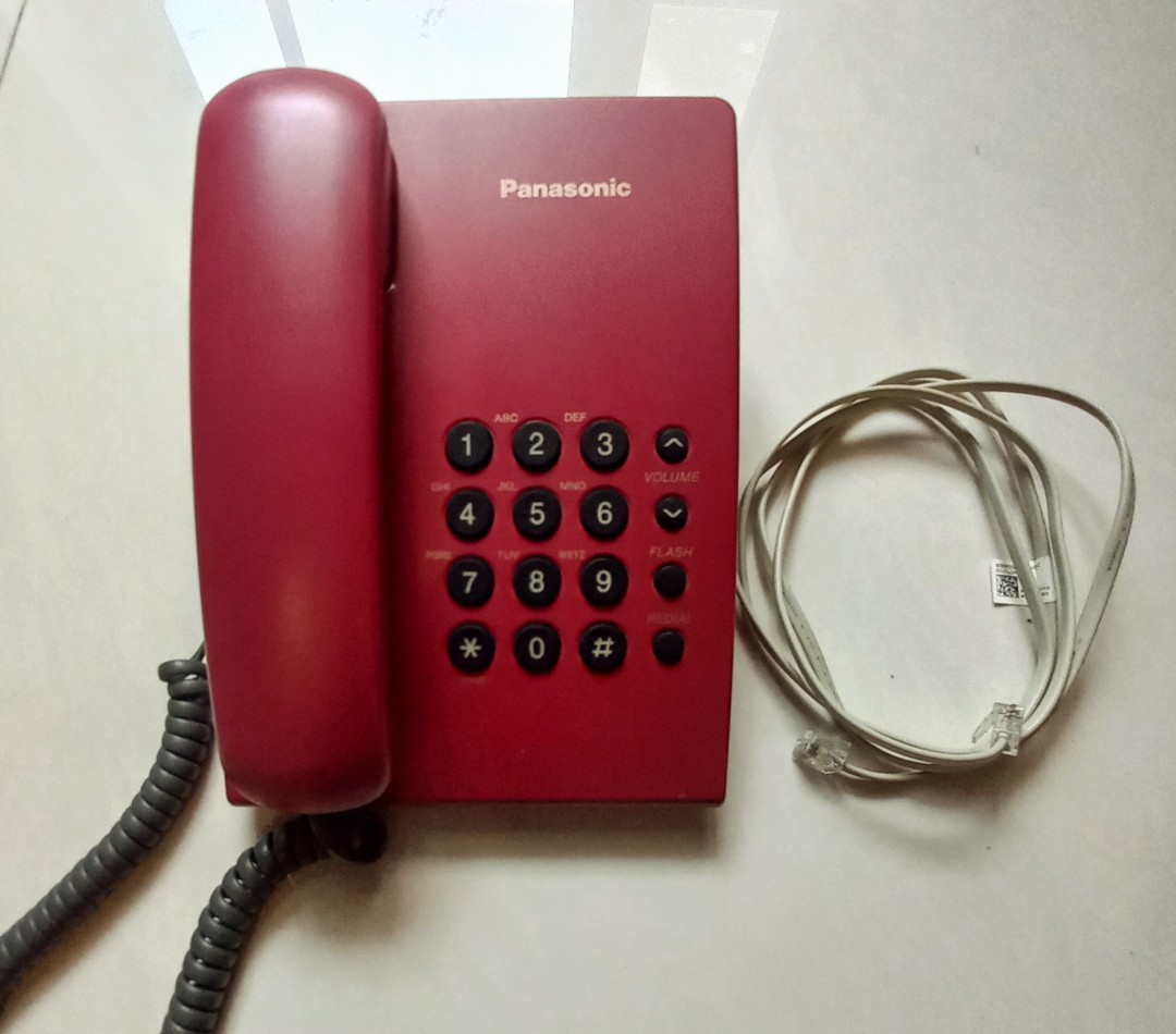 Panasonic Landline Phone (model no. KX-TS500), TV & Home Appliances ...