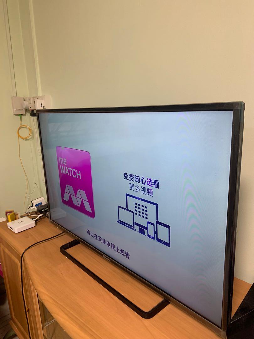 PANASONIC LED SMART TV 44 INCH, TV & Home Appliances, TV ...