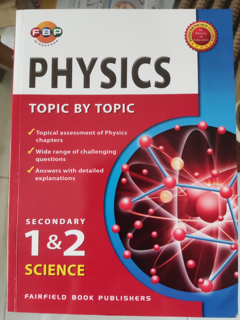 Physics Workbook Secondary 1 and 2, Hobbies & Toys, Books & Magazines ...