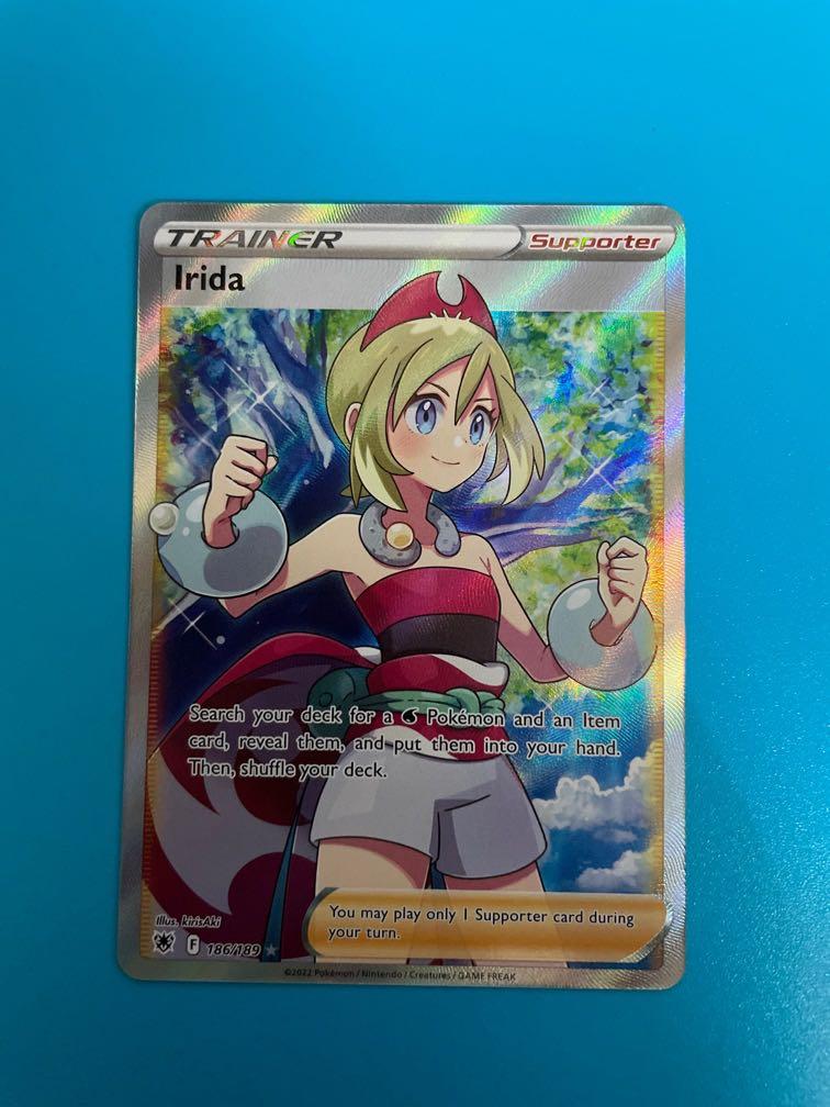 Pokemon Card - Irida full art, Hobbies & Toys, Toys & Games on Carousell