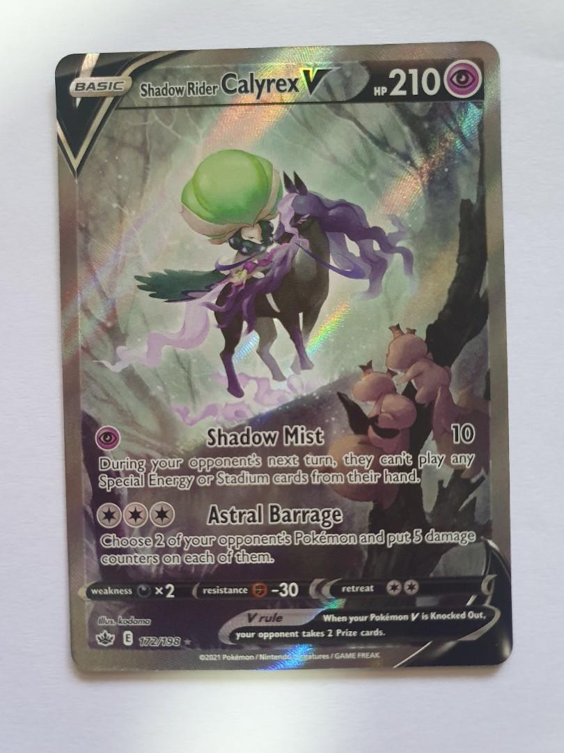 Pokemon chilling reign calyrex V aa, Hobbies & Toys, Toys & Games on ...