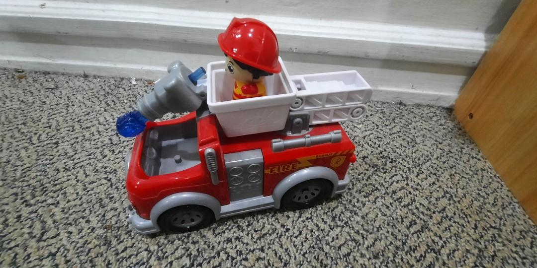 Pre Loved Ryans World Fire Truck, Hobbies & Toys, Toys & Games on Carousell