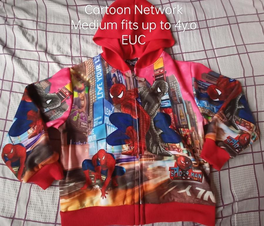 Preloved Boys Cartoon Network Jacket, Babies & Kids, Babies & Kids ...