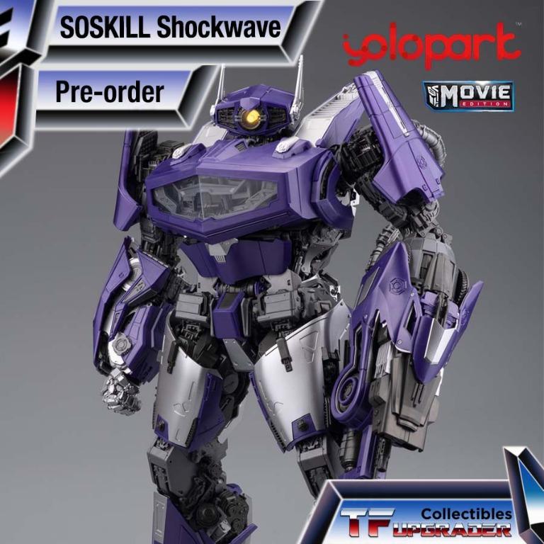 [Back-to-Back Order] Yolopark SOSKILL Bumblebee The Movie Shockwave ...