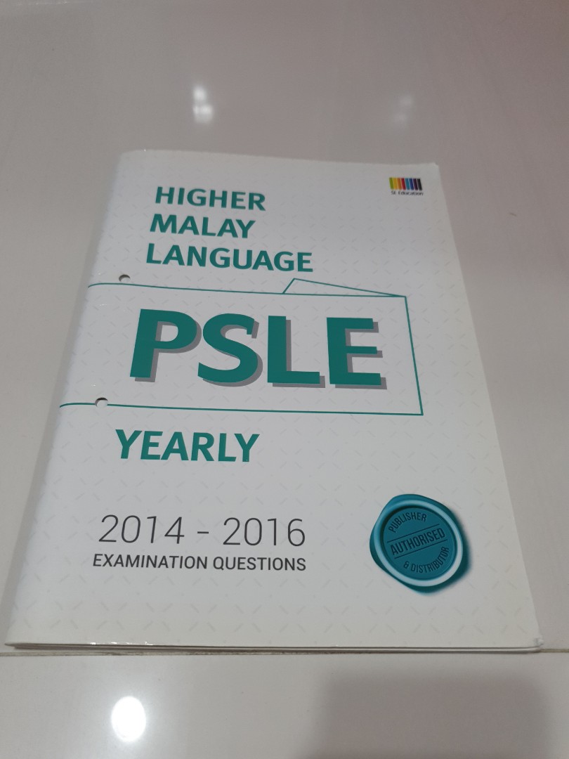 PSLE - Yearly 2014 to 2016 Higher Malay Language, Hobbies & Toys, Books ...
