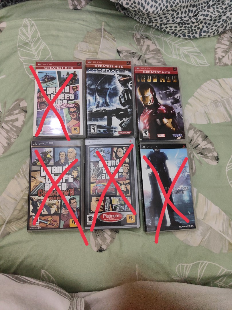 PSP games, Video Gaming, Video Game Consoles, PlayStation on Carousell