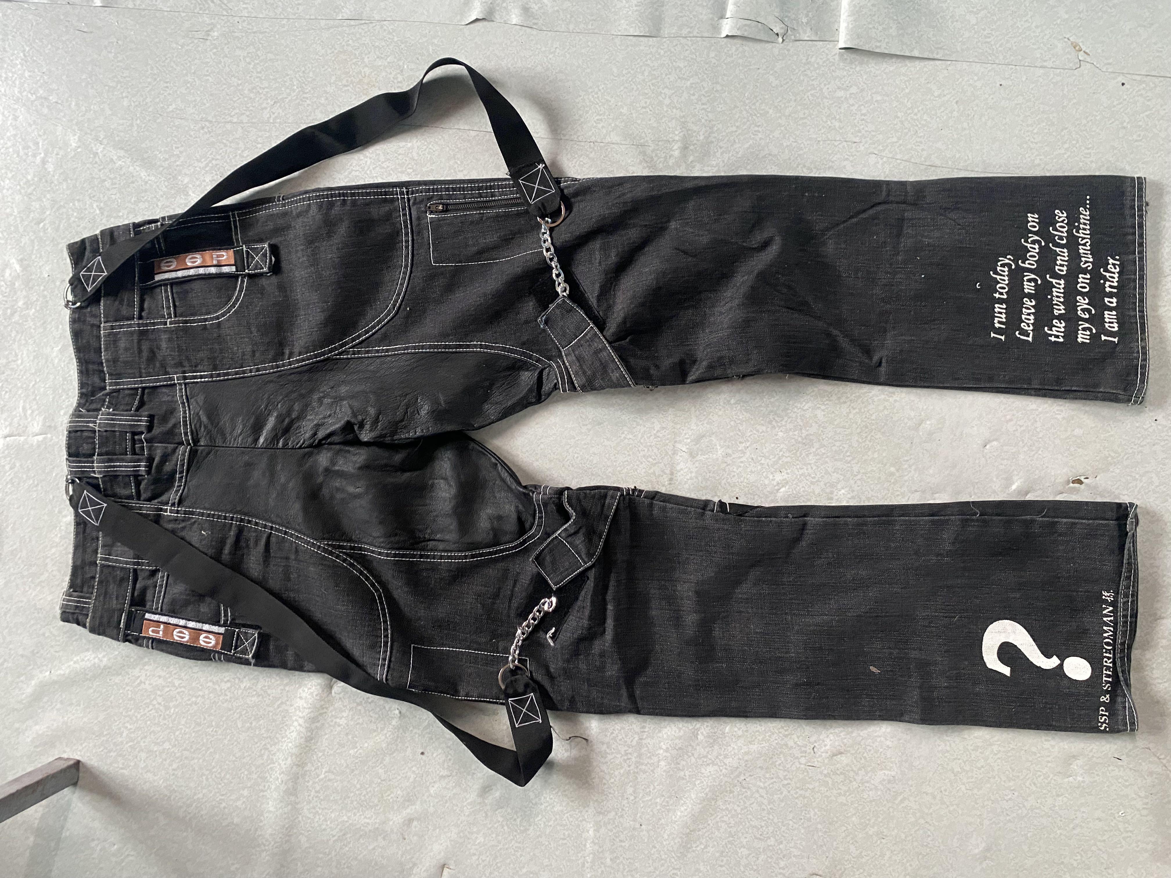 punk goth grunge pants GLP madpunk punk rave tripp nyc skull print, Men ...