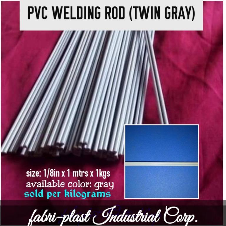 PVC WELDING ROD twin blue or gray (470/kg), Commercial & Industrial ...